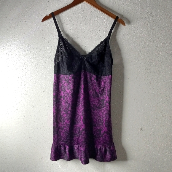 Delta Burke | Intimates & Sleepwear | Delta Burke 2x Negligee Black ...